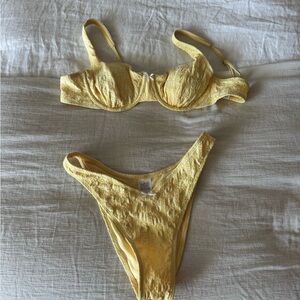 wild fable | Swim | Butter Yellow Bikini Set | Poshmark